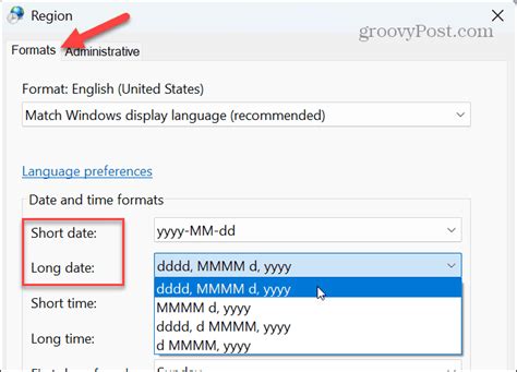 How To Change The Date Format On Windows