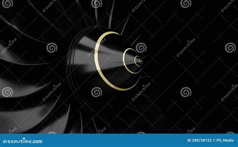 Rotating Jet Engine Blades Stock Footage Video Of Rotating 288738122