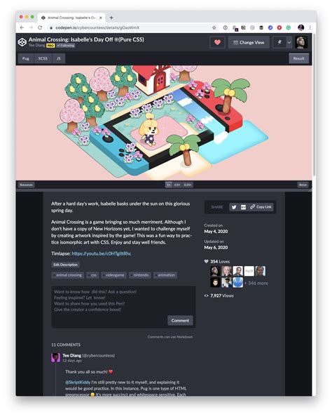 Details View CodePen