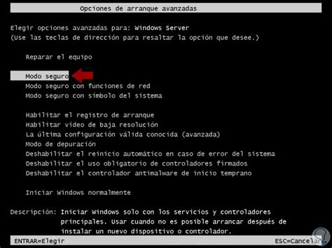 How To Start Safe Mode Windows Server 2019 2016