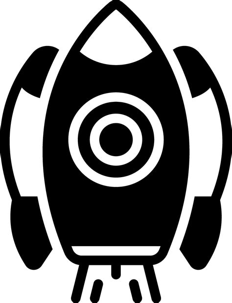 Solid Icon For Rocket Ship 25847846 Vector Art At Vecteezy