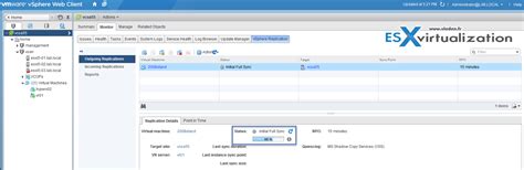 Vsphere Replication With Single Vcenter How To Configure Esx