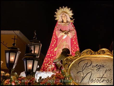 Procesión De La Virgen De Dolores Del Beaterio De Belen