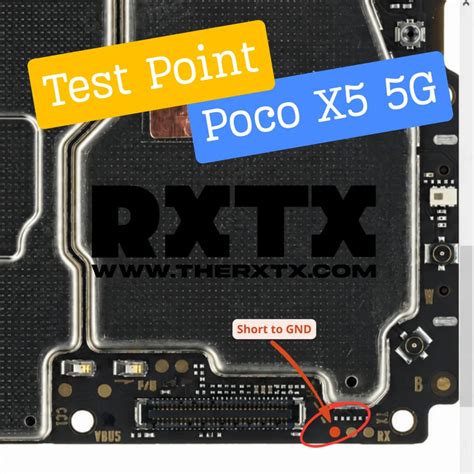 Poco X5 5g Moonstone Test Point Cara Masuk Mode Edl Rxtx