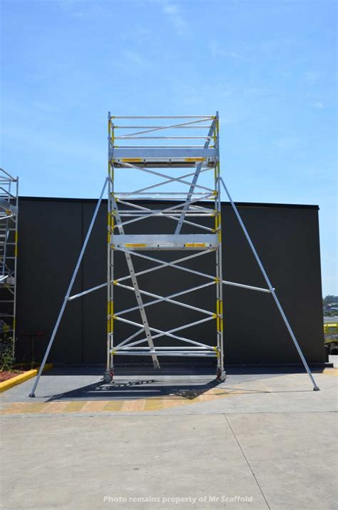 EASYSCAF Mobile Scaffolding Tower 5 4m 2level Mr Scaffold