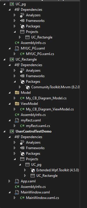i am working on a project where i have created 2 usercontrols in one