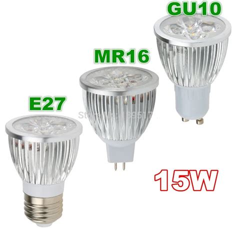 Pcs Super Bright W W W GU LED Bulb Spot Light Lamp V V Dimmable Recessed Energy