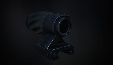 artstation gunsmith assorted accessories and a base gun