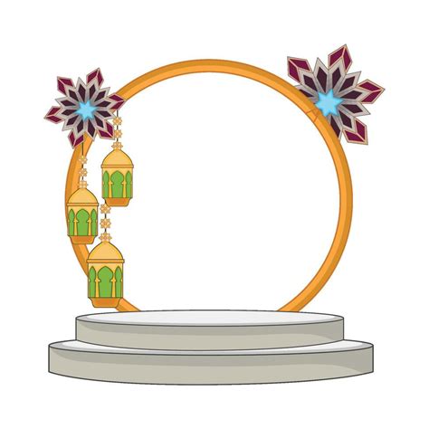 Illustration Of Ramadan Frame 39316808 Vector Art At Vecteezy