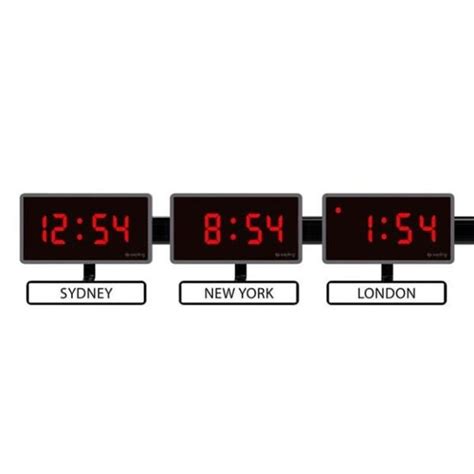 Sapling Digital Ip Time Zone Clock Advancenet