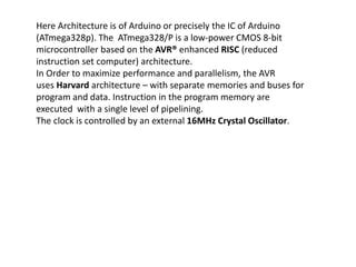 ATmegaMicrocontrollerArchitecturenotes Pptx