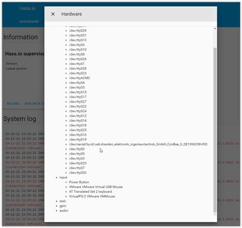 After System Restart Deconz Cant Find The Stick · Issue 938 · Home
