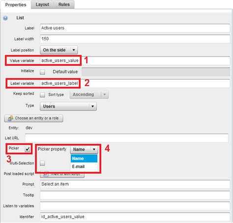 RunMyProcess User Guide User And Lane Picker