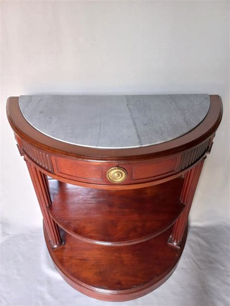 Proantic Console St Louis Xvi In Mahogany