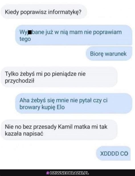 Kiedy ojciec pyta jak ci idą studia Dziwne Obrazki