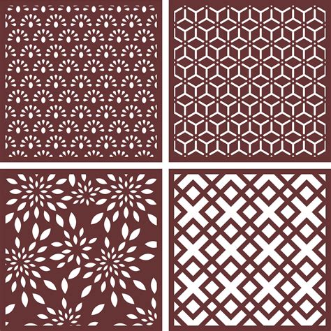 Jali Design For Cnc Router And Laser Cutting Vector 5675739 Vector Art At Vecteezy