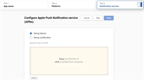 Connecting Mobile App