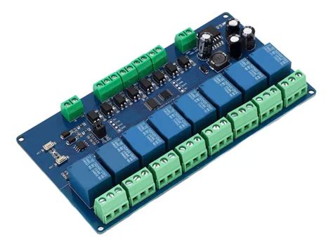 Módulo De Relé De 8 Canales Y 8 Vías De Entrada Y Salida Exc Cuotas sin interés
