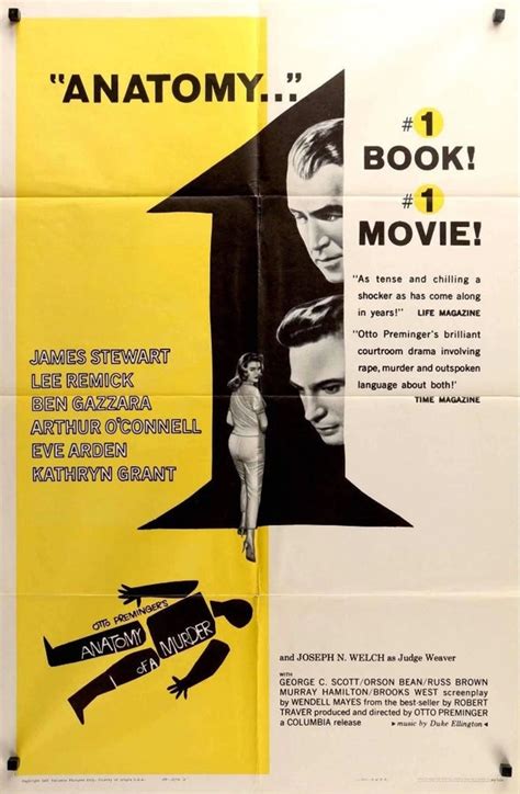 Anatomy Of A Murder Us One Sheet Saul Bass Design Featured Etsy