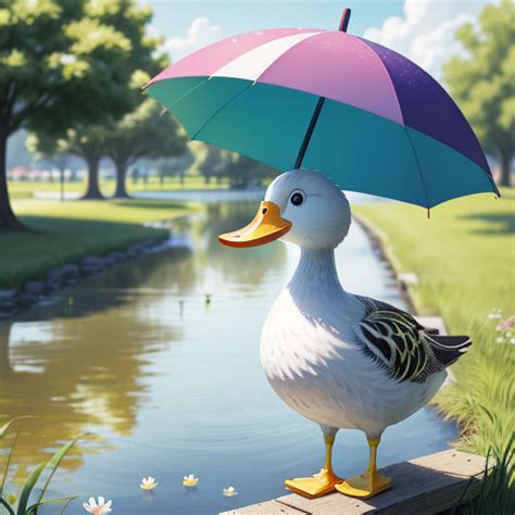 The Duck And The Lemonade Stand