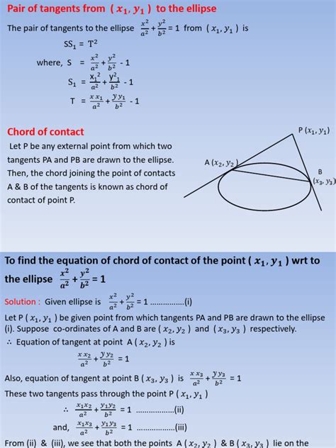 2d Ellipse Class5 Pdf Ellipse Line Geometry