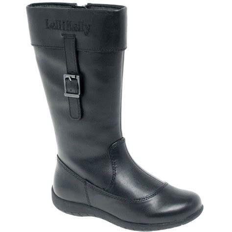 Lelli Kelly Georgia Girls Leather School Boots Girls From Charles