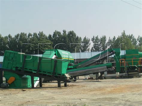 Garbage Sorting Machine Garbage Separation System