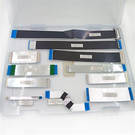 Custom Made Shielded Cable 0 5 1 0 1 25 2 54 Mm Pitch Ffc Cable