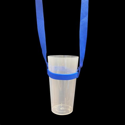 Keycord Met Bekerhouder Blauw Kopen De Horeca Bazaar