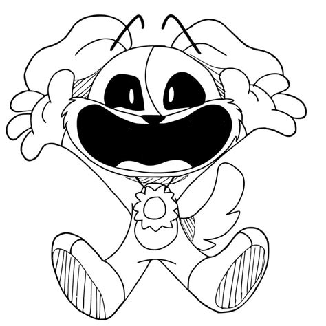 Coloriage Poppy Playtime à Imprimer Sur Coloriageenfantcom
