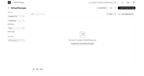 Creating Virtual Doctypes Frappe Forum