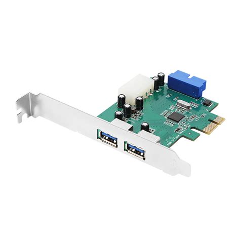 诺可信NOKOXIN PCI E转USB3 0扩展卡双口台式机主机箱内置高速5Gb传输2口USB独立供电支持热插拔 虎窝淘