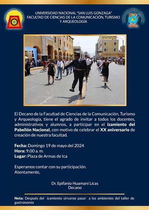 Xx Aniversario De Creación De La Facultad De Ciencias De La