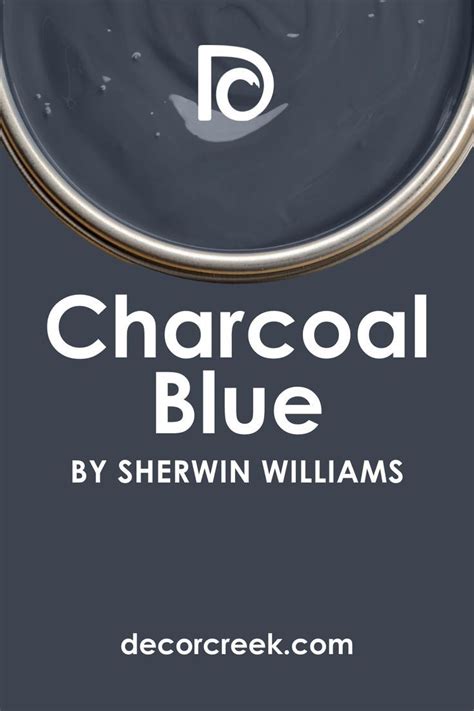 Charcoal Blue Sw 2739 By Sherwin Williams In 2023 Navy Blue Paint