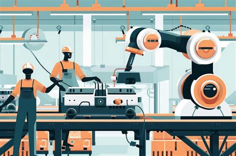 Factoryrobotassemblyline Premium Ai Generated Image Factoryrobotassemblyline Premium Ai Generated Image
