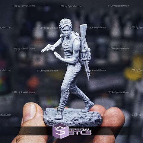 Ellie 3d Model Action Pose Specialstl