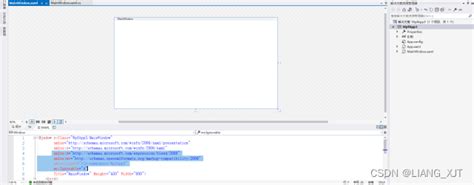创建xaml项目 xmal代码的生成 与 编写 csdn博客