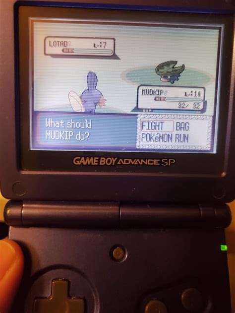 Shiny Mudkip R Pokemonemerald