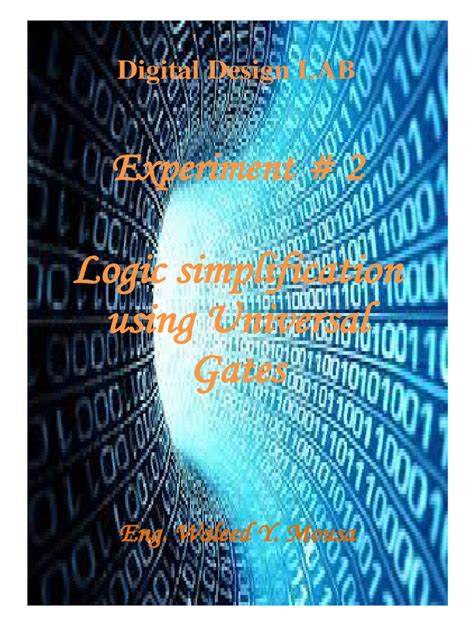 Lab2 Logic Simplification Using Universal Gates Pdf Logic Gate