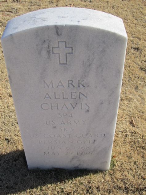 Mark Allen Chavis 1968 1996 Find A Grave Memorial