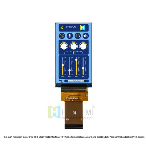 30 Inch 480x854 Color Ips Tft Lcdrgb Interface Tftwide Temperature