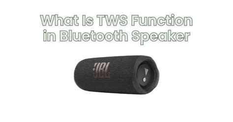 What Is TWS Function in Bluetooth Speaker - All For Turntables