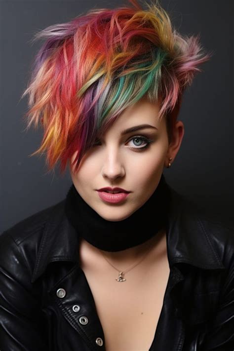 World Of 60 Edgy Short Pixie Cuts Short Hair Styles Short Hair Cuts Messy Short Hair