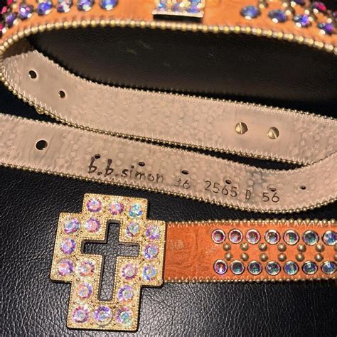 Size 36 Bb Simon Belt Bbsimon Fits 32 36 Depop