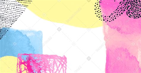 추상 수채화 배경 Png Svg