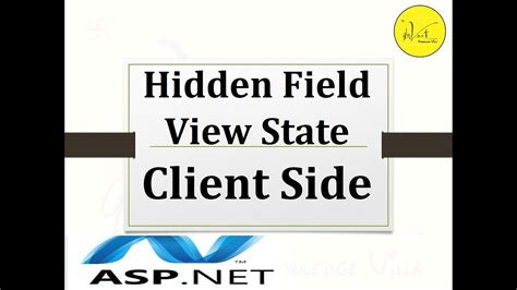 101 Hiddenfield And Viewstate With Example In Aspnet Client Side