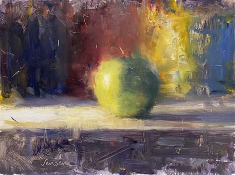 Ryan Jensen Work Zoom Green Apple
