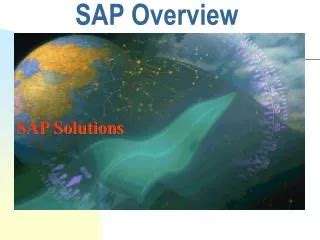 PPT SAP Overview PowerPoint Presentation Free Download ID 3863750