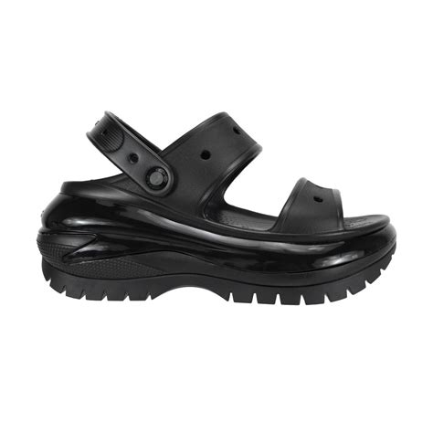 Crocs Classic Mega Crush Sandal Black 207989 001