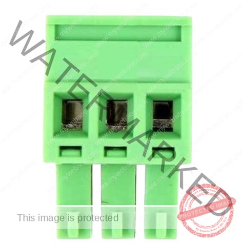 3pin 3 81mm Pitch Pluggable Female Terminal Block Connector Straight Srk Electronics